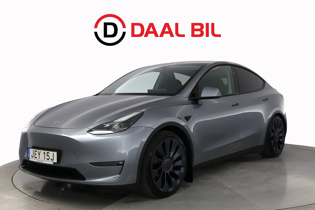 Tesla Model Y PERFORMANCE AWD 534HK DRAG PANO B-KAM P-VÄRM (JEY15J ...