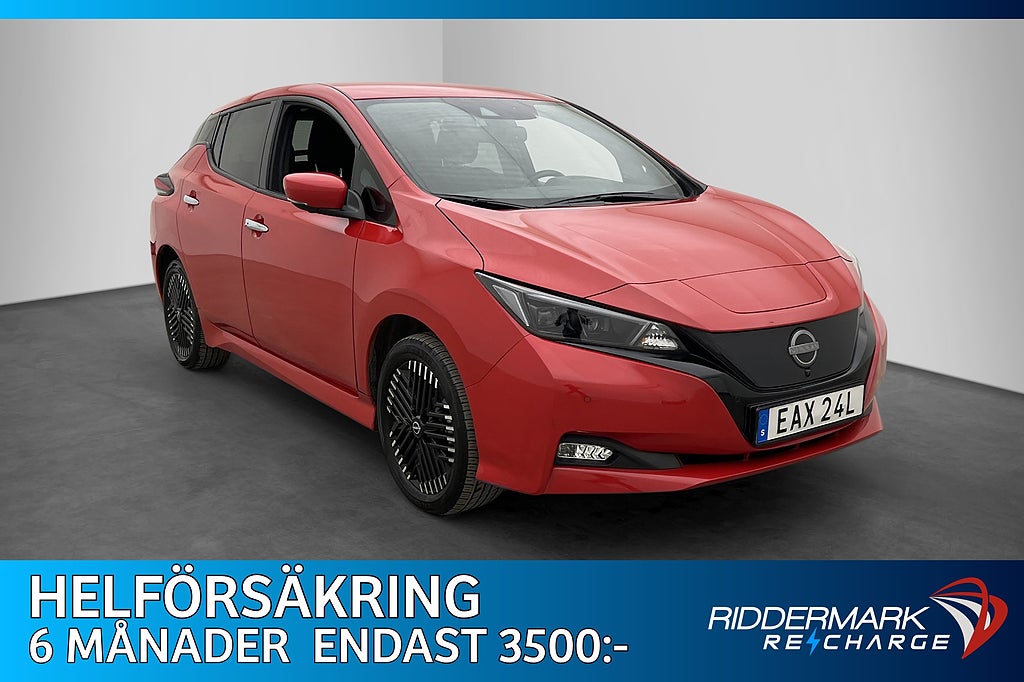 Nissan Leaf e+ 217hk 360° Kamera Rattvärme CarPlay MOMS (EAX24L ...