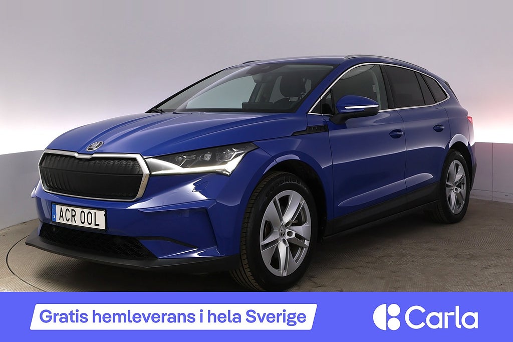 Skoda Enyaq iV 80 Plus Läder Kamera Elstol Navi BSM 4,99% (ACR00L ...