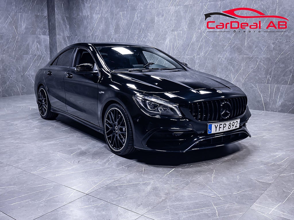 Mercedes-Benz CLA45 AMG 4MATIC Coupé 381hk Night Sportavga (YFP892 ...