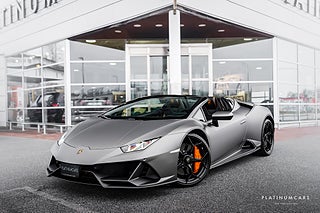 Lamborghini Huracán EVO Spyder LP640-4 AWD 640hk (UDS10B) - Bytbil.com