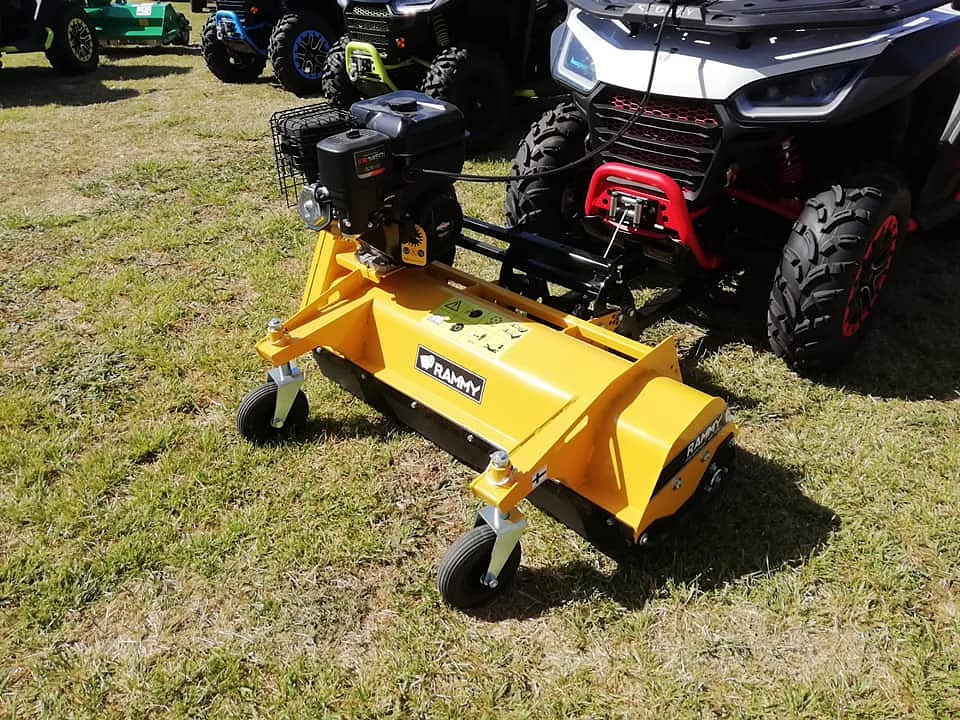 ATV Flail Mower, Gasoline Powered, Tow Behind Farm Garden, 05/18/2024