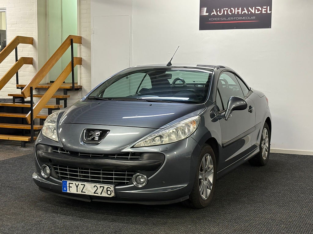 Peugeot 207 CC 1.6 HDi FAP 109Hk (FYZ276) - Bytbil.com