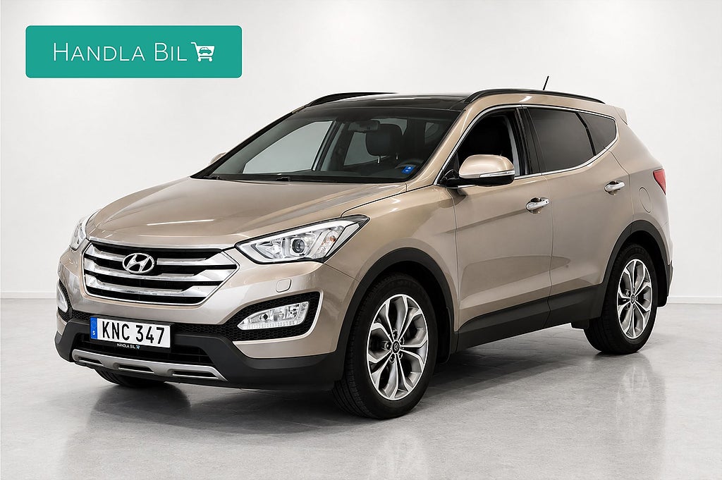 2014 Hyundai Santa Fe 2.2 CRDi 4WD Premium M-Värmare Drag Skinn Pano ...
