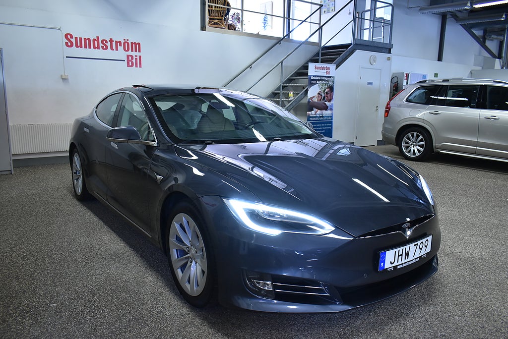 Tesla Model S 75 Panorama Luftfjädring Vinterhjul – Sundström Bil