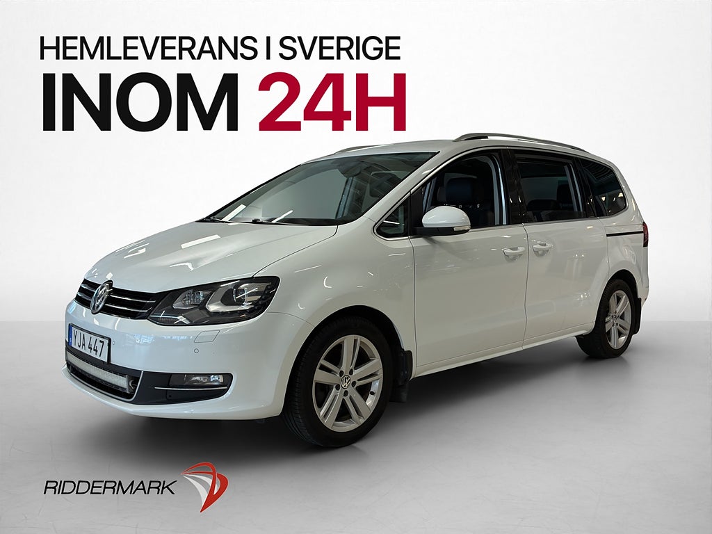 Volkswagen Sharan 2.0 TDI 4M GT 7-Sits Drag Eldörrar Kamer (YJA447 ...