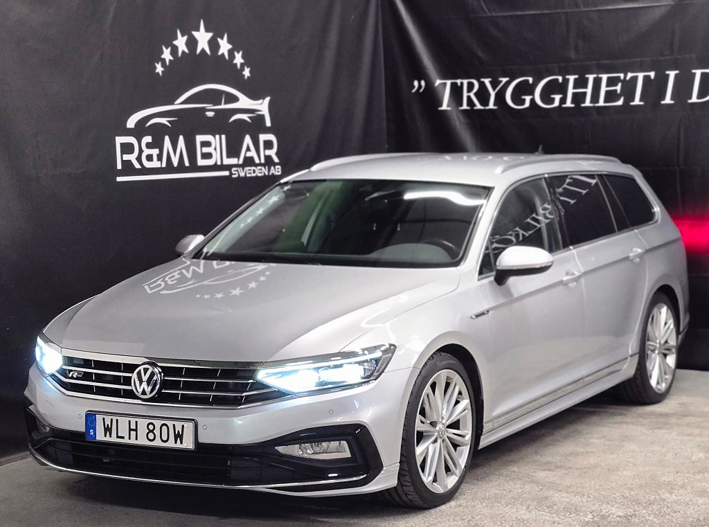 Volkswagen Passat 4WD, R-line, Drag, CarPlay, Matrix, Back (WLH80W ...