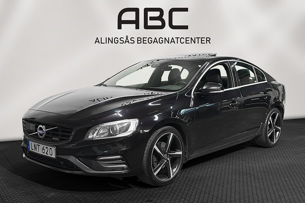 Volvo S60 Polestar Optimering D5 Geartronic Black R, R-Des (LNT620 ...