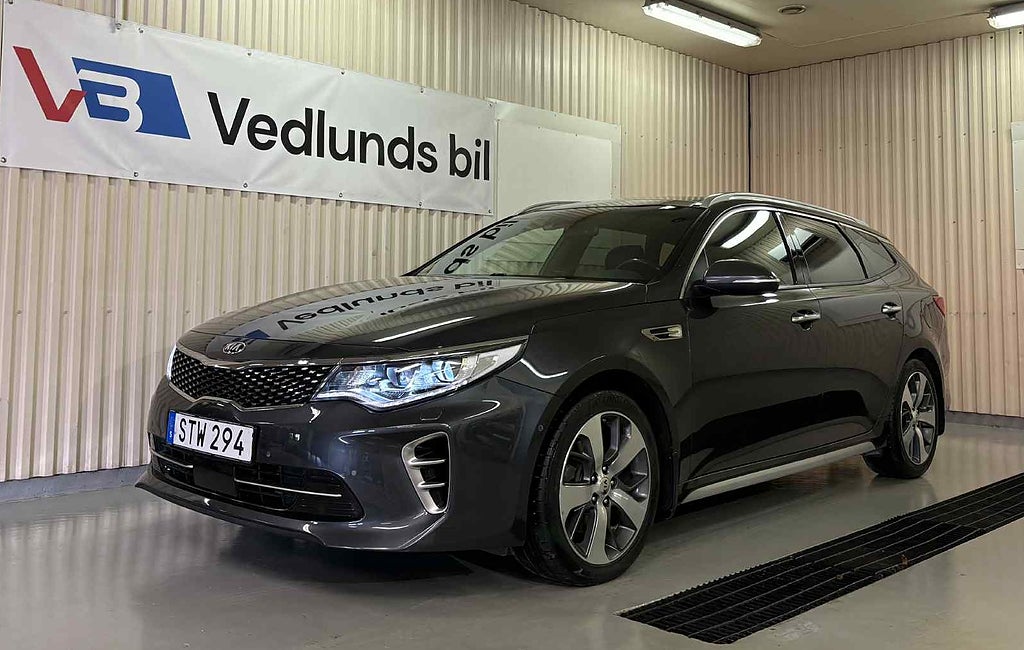 Kia Optima SW 1.7 DCT GT-Line Panorama H/K El.baklucka Dra (STW294) - Bytbil.com