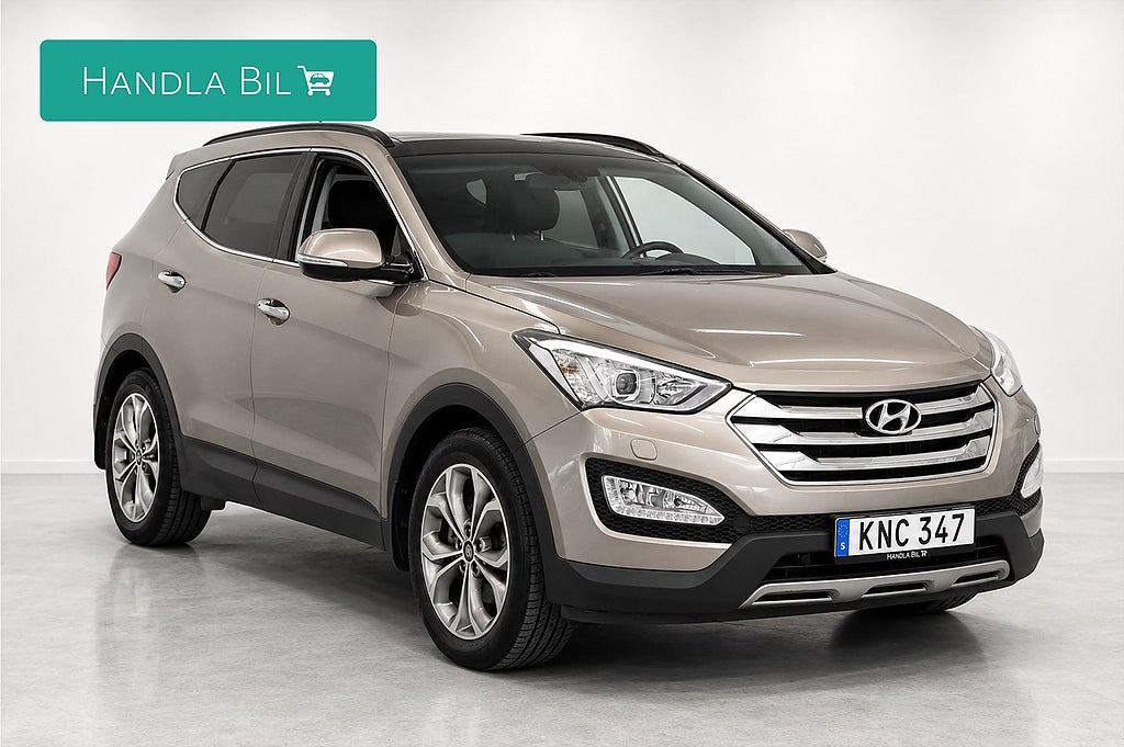 2014 Hyundai Santa Fe 2.2 CRDi 4WD Premium M-Värmare Drag Skinn Pano ...