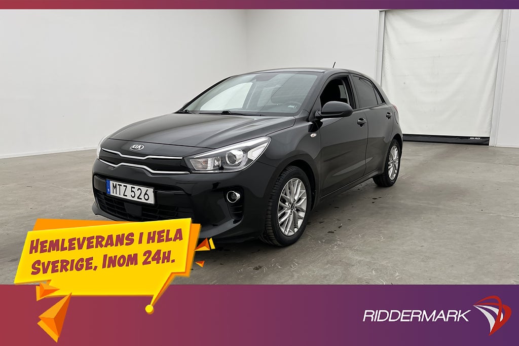 Kia Rio 1.4 CVVT 99hk Kamera CarPlay Rattvärme Farthållare (MTZ526) - Bytbil.com