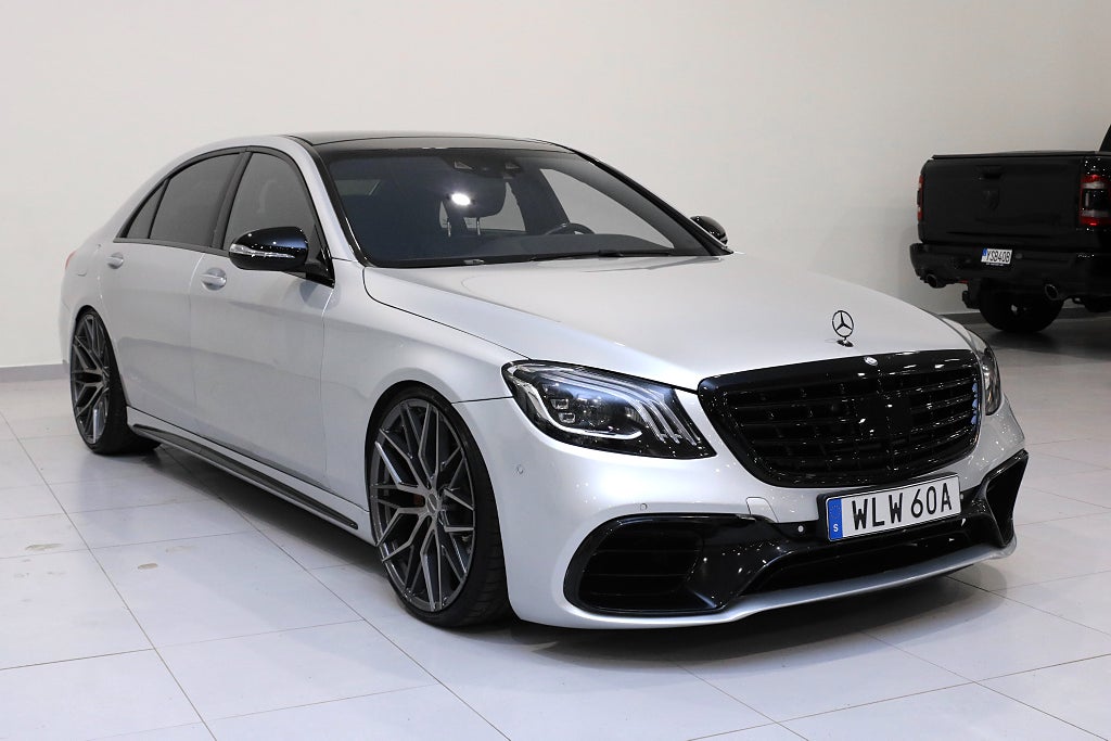 Mercedes-Benz S 350d Lång / S63 AMG paket / Burmester (WLW60A) - Bytbil.com