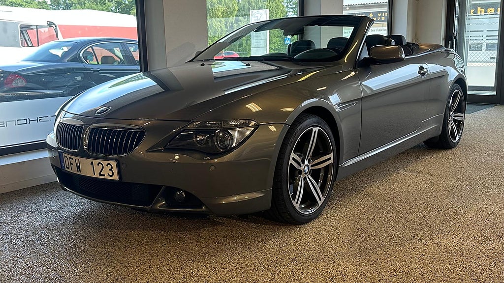 BMW 645 Ci Convertible Dynamic Euro 4 (DFW123) - Bytbil.com