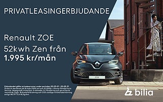 Renault Zoe R110 PhII 52 kWh Zen Batteriköp II - Privatlea (UOZ87S ...