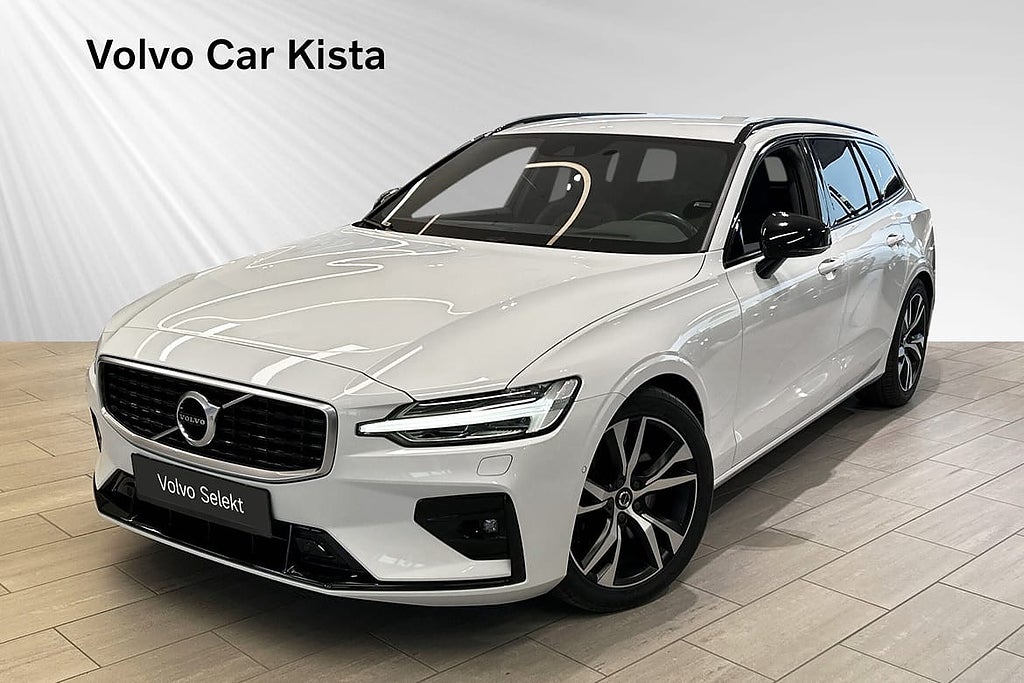 Volvo V60 T5 R-Design DRAG HUD BLIS B-Kam Läder (YWO102) - Bytbil.com