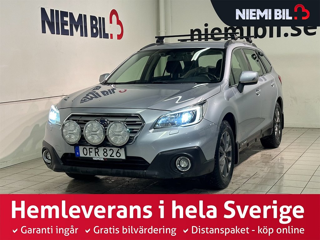 Subaru Outback 2.5 4WD Lineartronic Drag/MoK/Kamera/Skinn – Niemi Bil