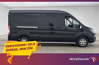 Ford transit 350 Crew Van L3H2 Värm Drag Kamera CARPLAY Mo (NCS11W ...