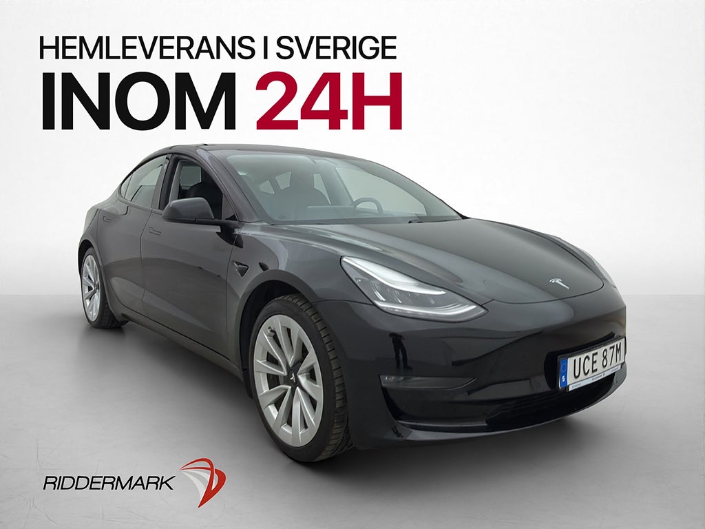 Tesla Model 3 Long Range AWD 440hk Kamera Pano Svensksåld (UCE87M ...