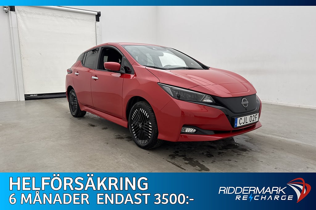 Nissan Leaf e+ 62 kWh Adapt-fart 360° Navi Värmare MOMS (CJL02F ...