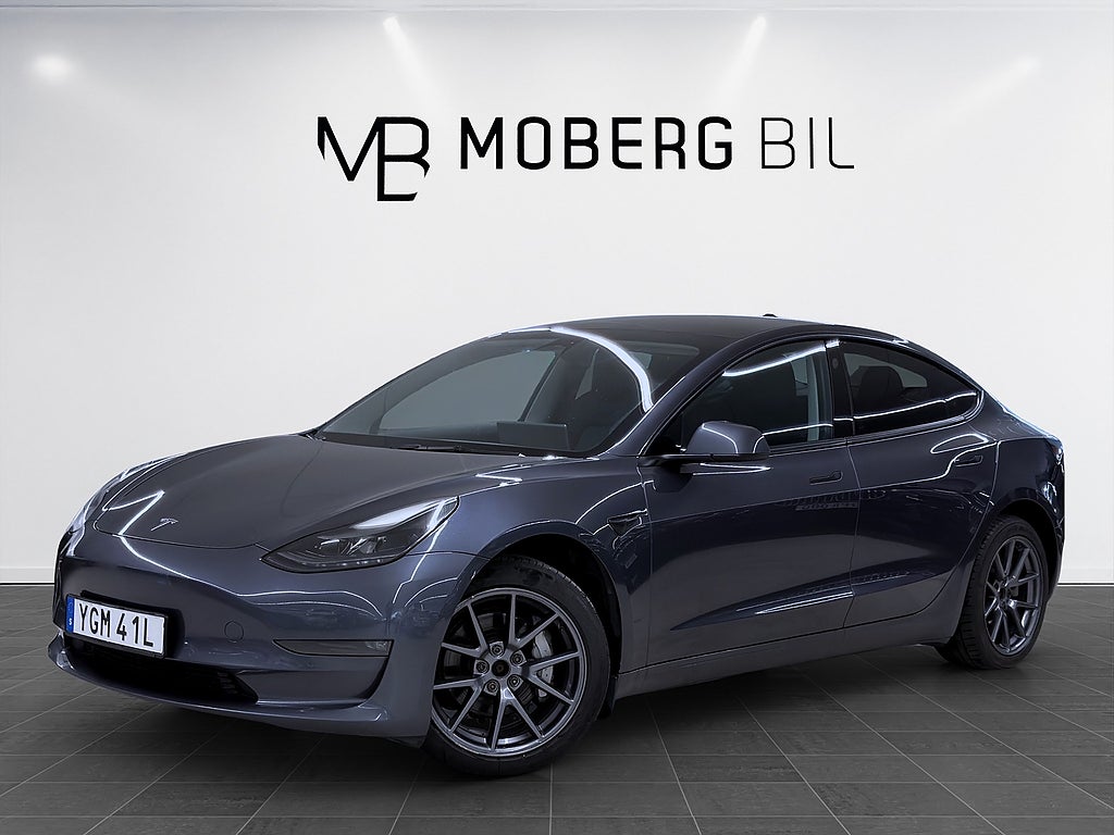 Tesla Model 3 Long Range 440hk Helg på Moberg! Pano Läder (YGM41L ...