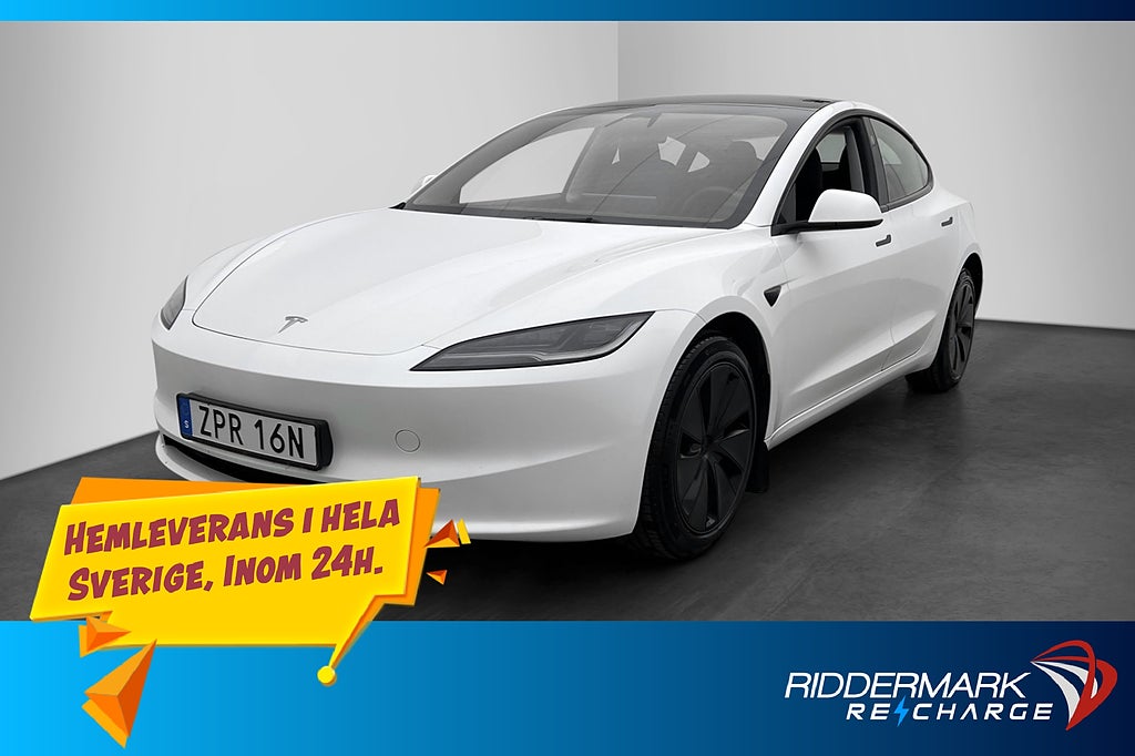 Tesla Model 3 Standard Range MOMS Pano Autopilot Svensksål (ZPR16N ...