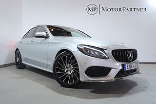 Mercedes-Benz C 220 d 4MATIC 9G-Tonic AMG Pano Kamera Drag (-) - Bytbil.com